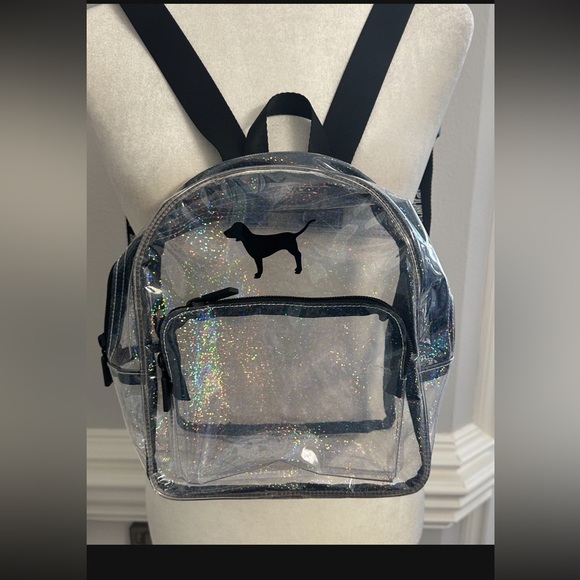 PINK Victoria's Secret | Bags | Victorias Secret Pink Clear Mini ...